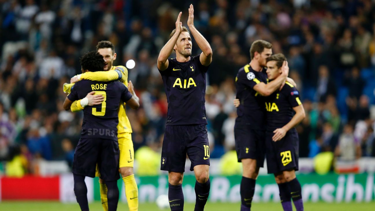 Tottenham show they belong in Champions League with strong draw at Real ...