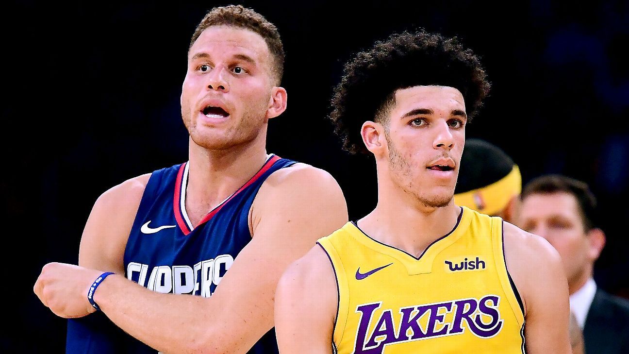 Lonzo Ball's debut spoiled by LA Clippers - ESPN