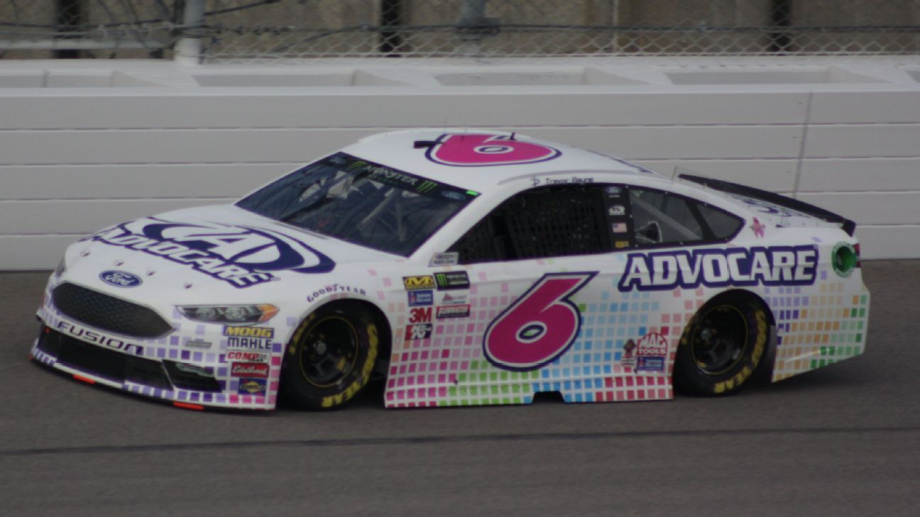 2017 NASCAR Cup Series Paint Schemes - Team #6 Roush Fenway Racing - ESPN