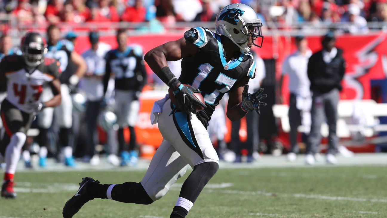 Panthers looking at overhaul at wide receiver, outside of top three ...