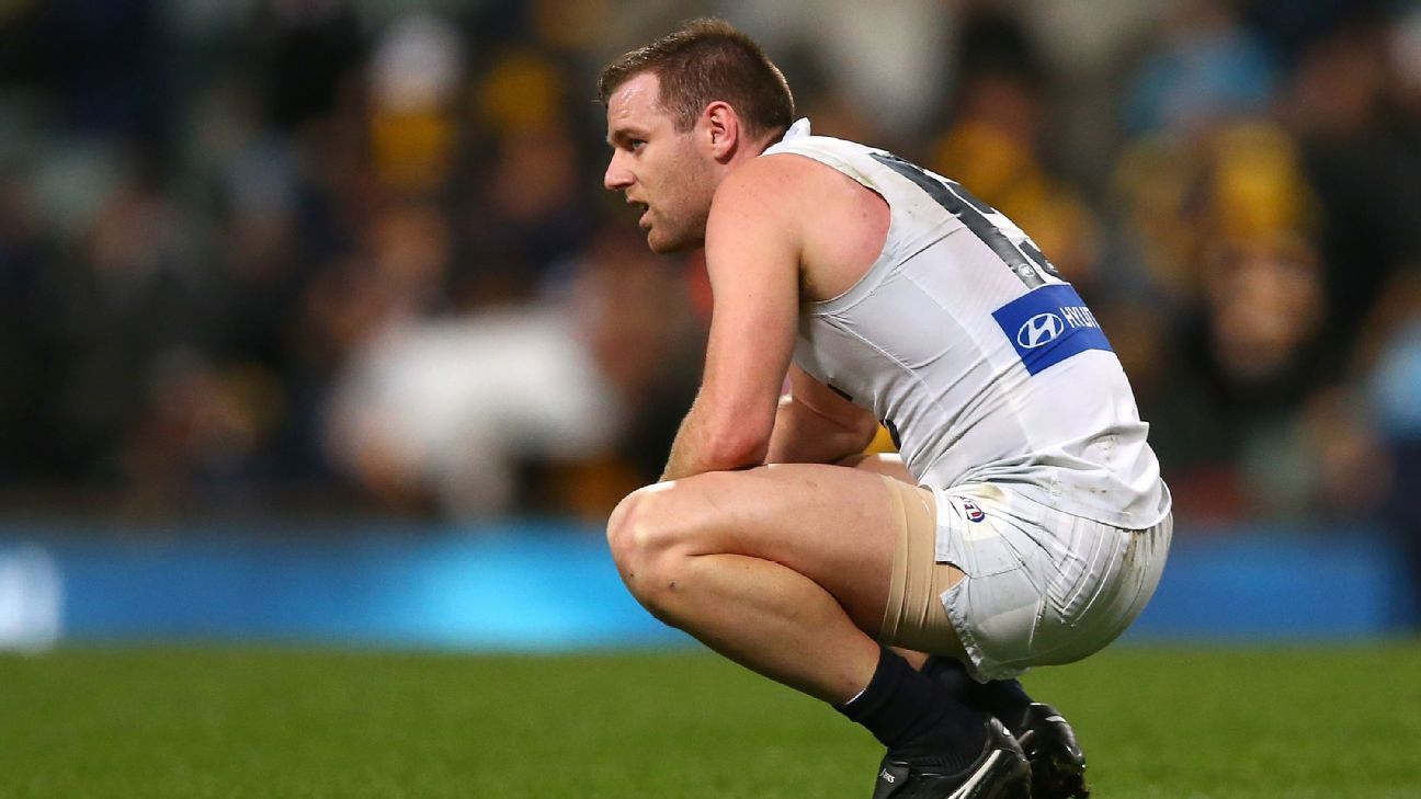 Carlton Blues star Sam Docherty to miss entire 2018 with ACL injury