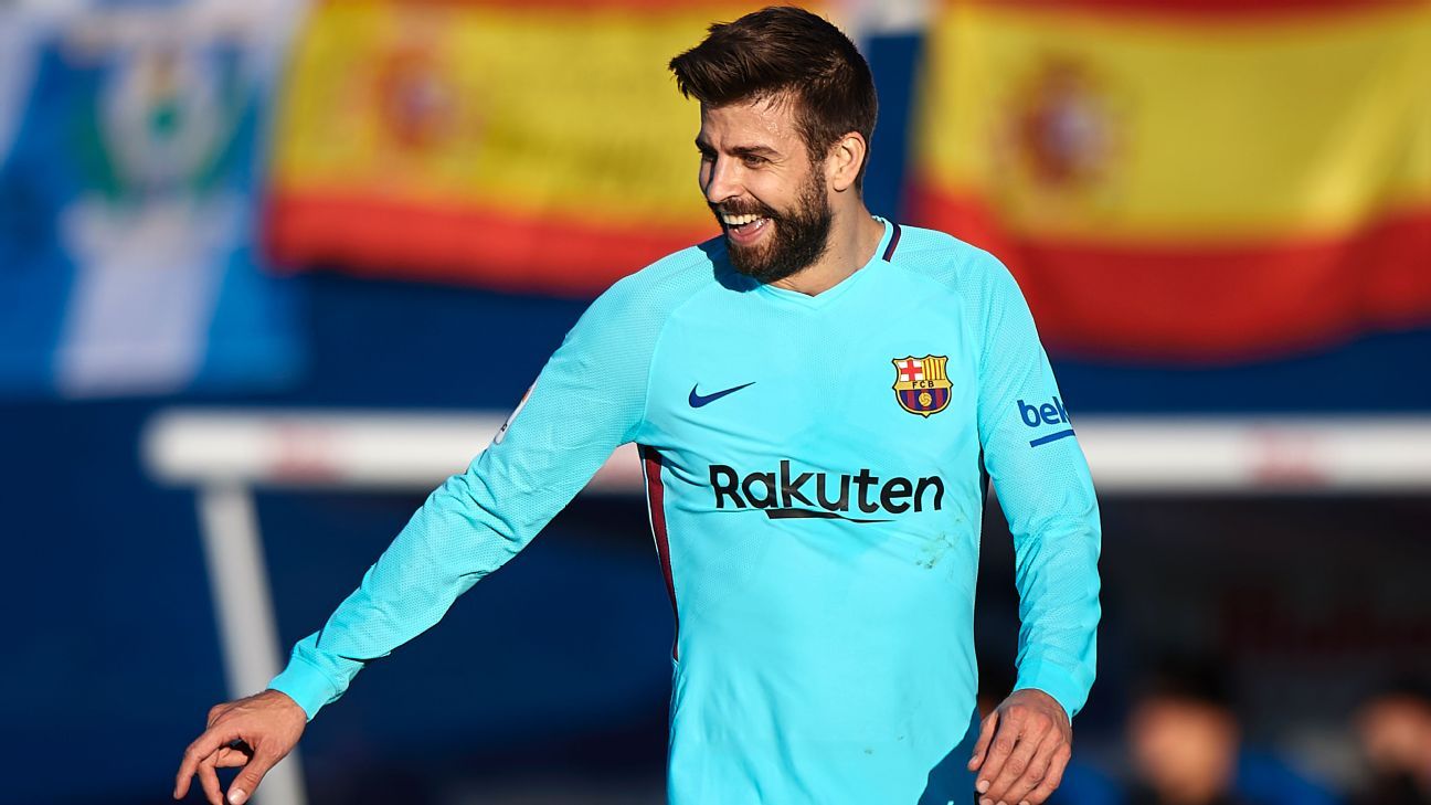 Barcelona lose Gerard Pique yellow card appeal successful with Luis ...