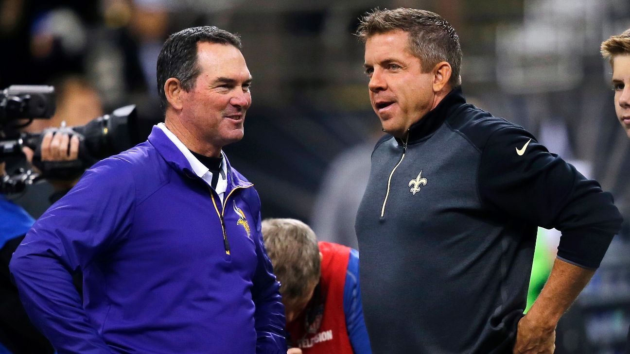 Friends Sean Payton, Mike Zimmer are ‘same guy’ in different packages ...