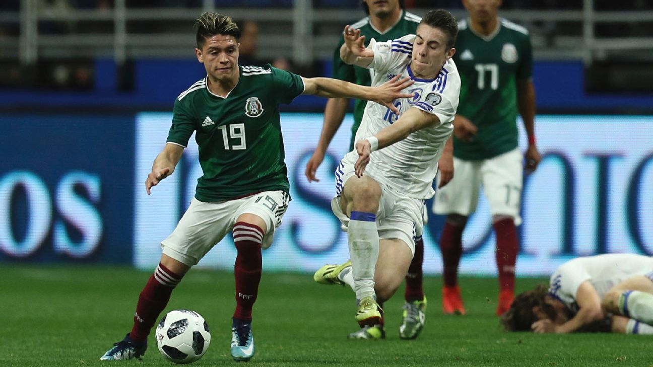 Jonathan Gonzalez's debut confirms Mexico's enviable midfield depth - ESPN