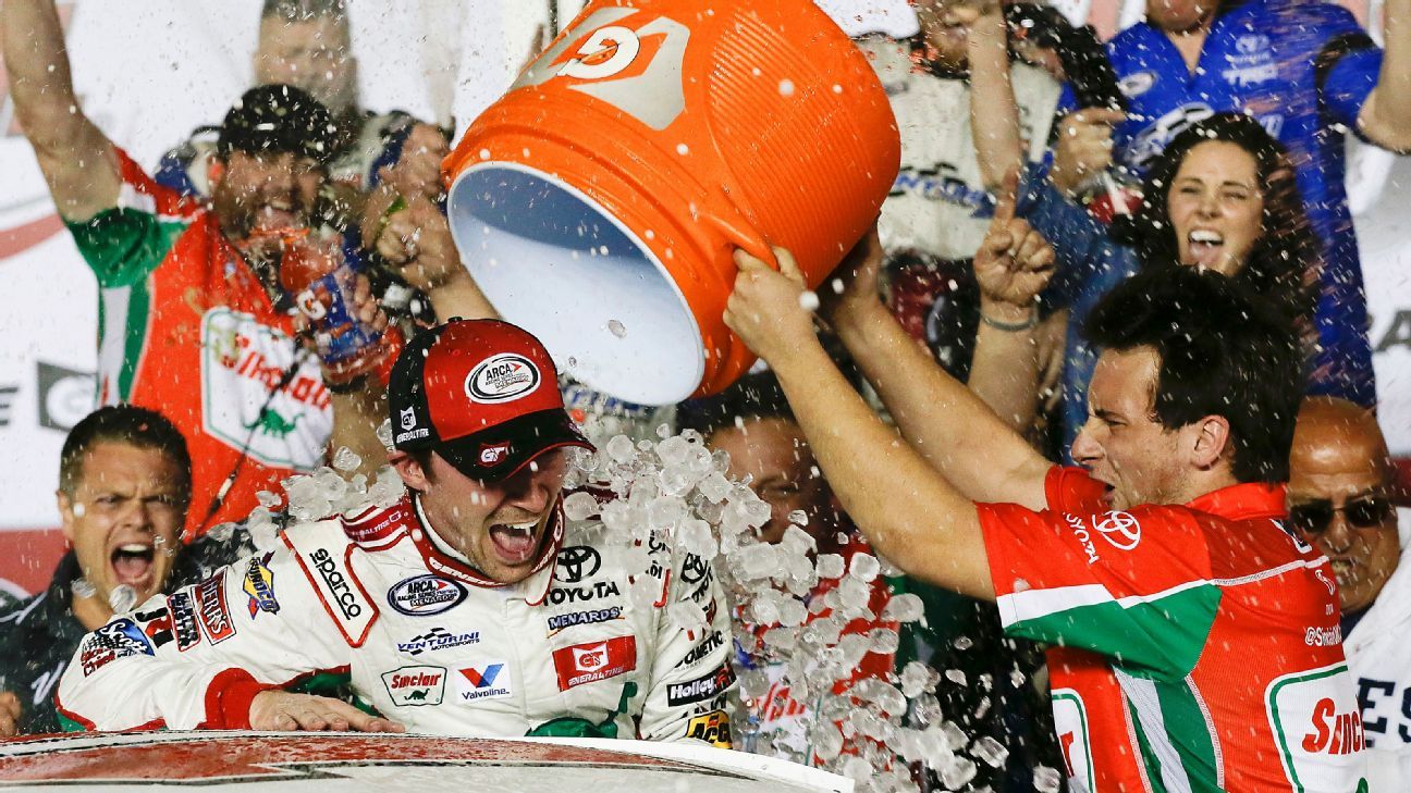 Michael Self survives multi-car crashes at Daytona to win ARCA Series ...