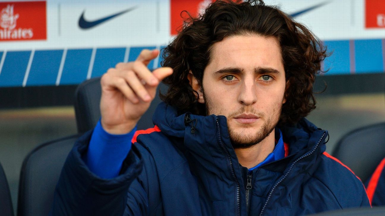 El Barcelona no pierde de vista a Adrien Rabiot - ESPN