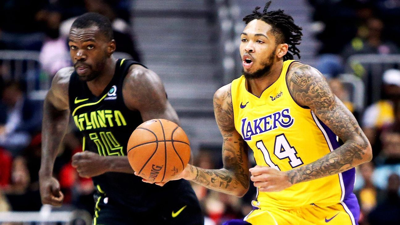 Lakers match last season's win total in 21 fewer games - ESPN