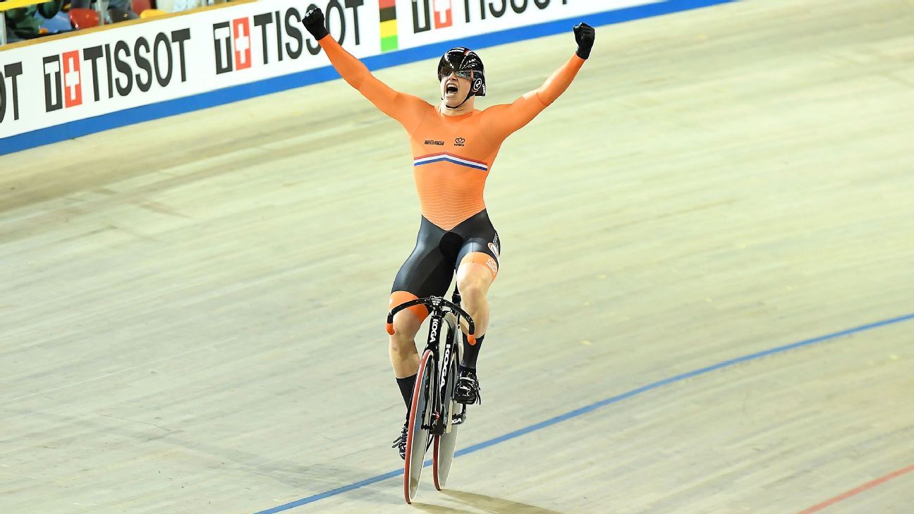 Dutch win 2 golds on opening day of track cycling worlds - ESPN