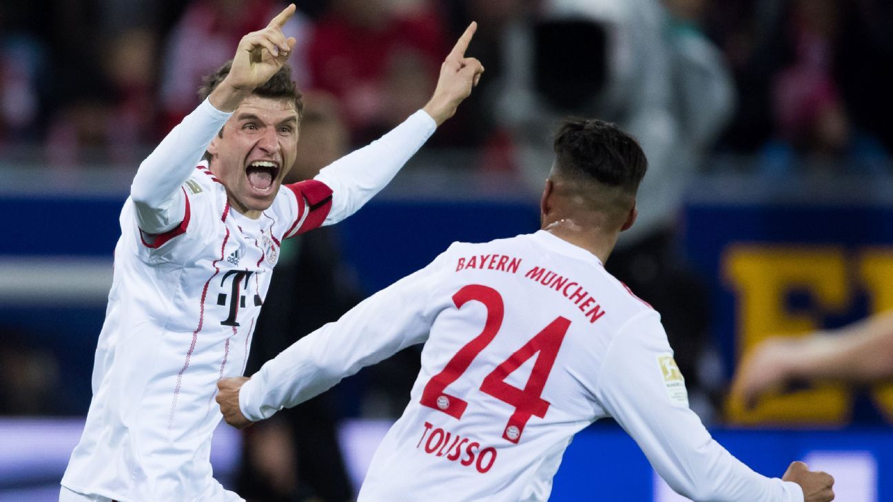 Thomas Muller's Bayern Munich goals inspired by newborn foal - ESPN