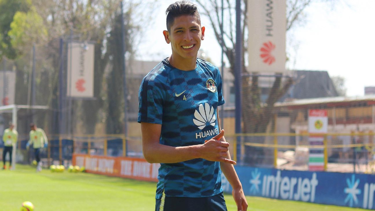 Edson Álvarez regresa con América para cubrir baja de Aguilera - ESPN