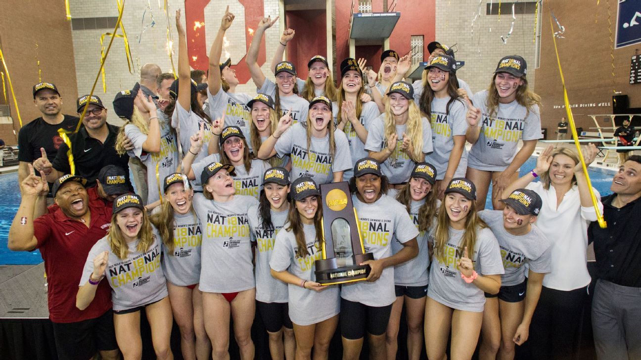 It's back-to-back swimming and diving titles for record-setting ...