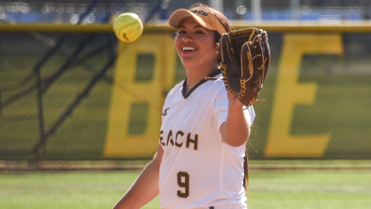 Long Beach State 49ers pitcher Cielo Meza named espnW softball player ...