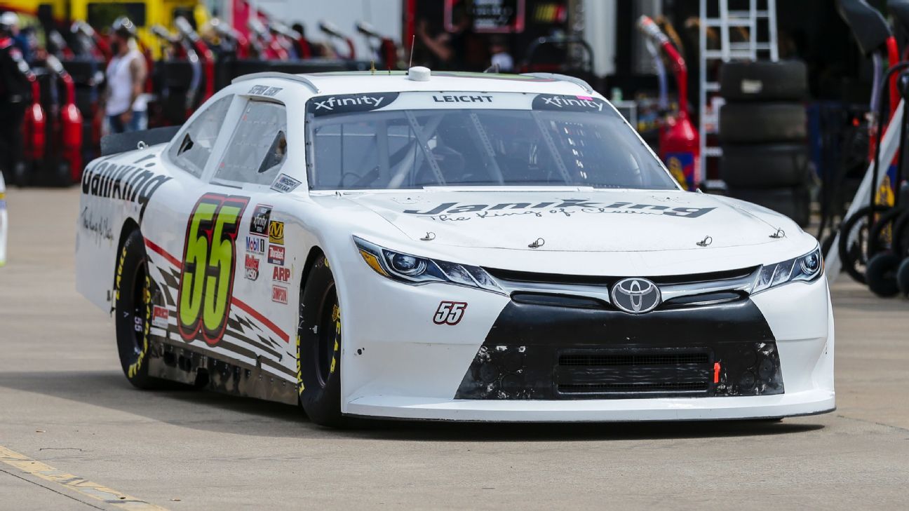 Jennifer Jo Cobb in the #55 at Talladega