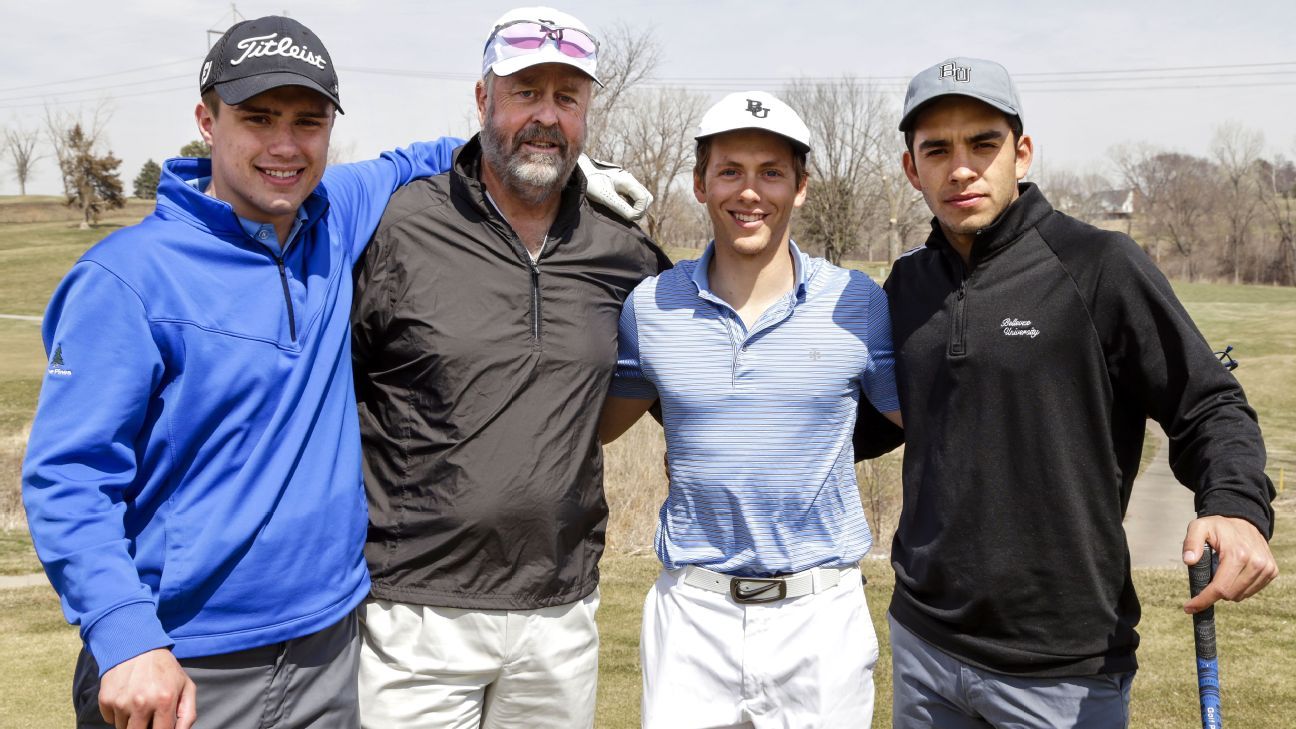 Senior golf? Nebraska college team has 61-year-old freshman - ESPN