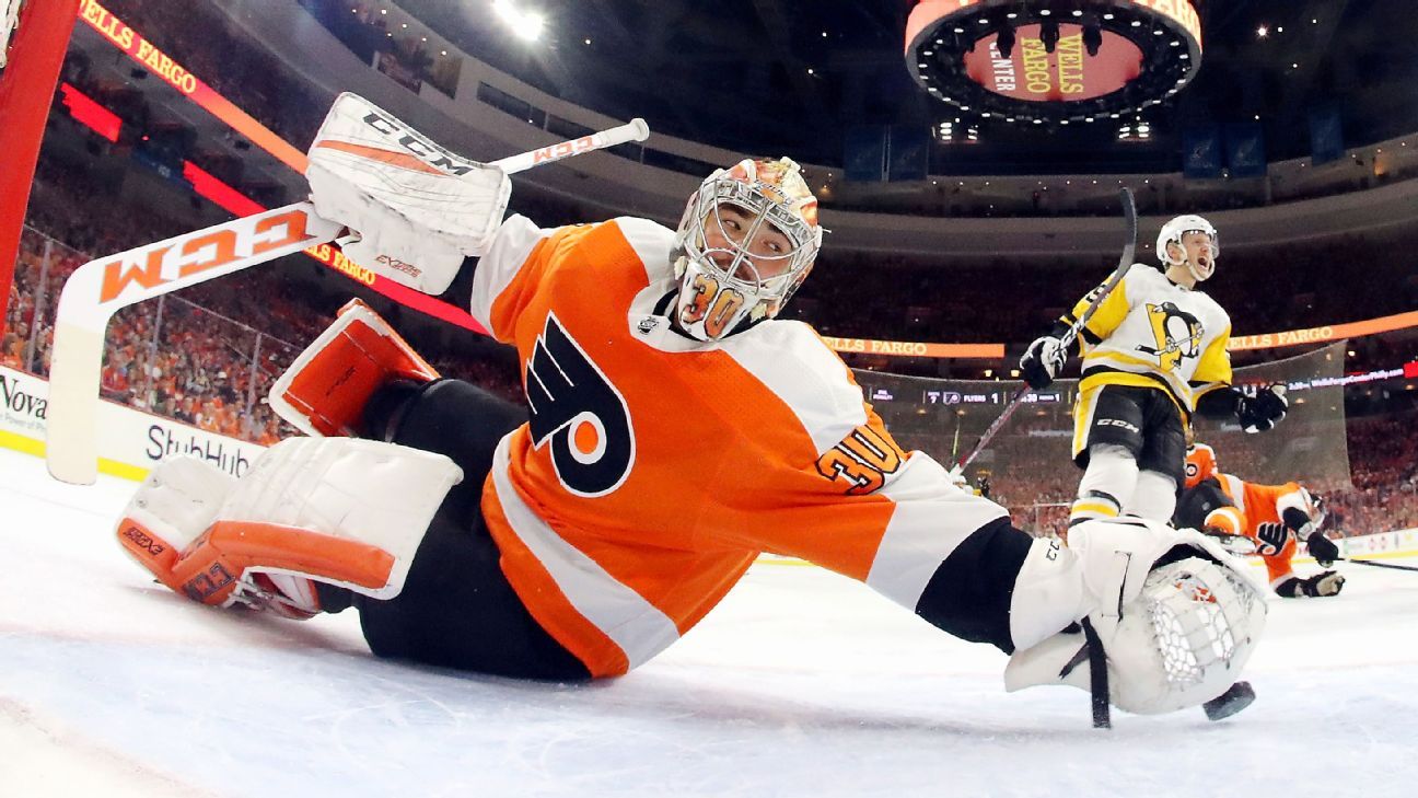 Jake Guentzel of Pittsburgh Penguins ties mark with 4 goals in row in win