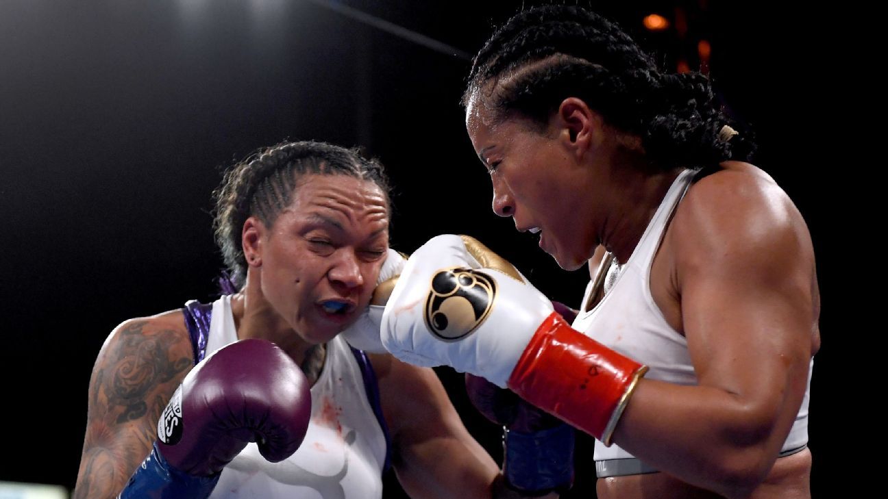 Cecilia Braekhus defeats Kali Reis in a hard-fought bout, retains four ...