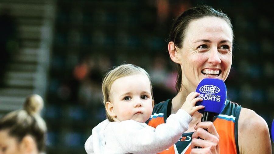 Netball Mother's Day game a special moment for Giants' Bec Bulley - ESPN