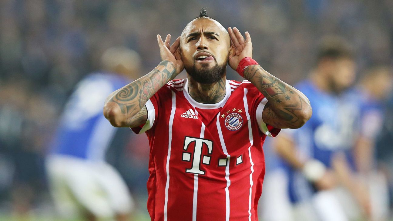 Vidal es el único chileno entre los mejores de Europa - ESPN