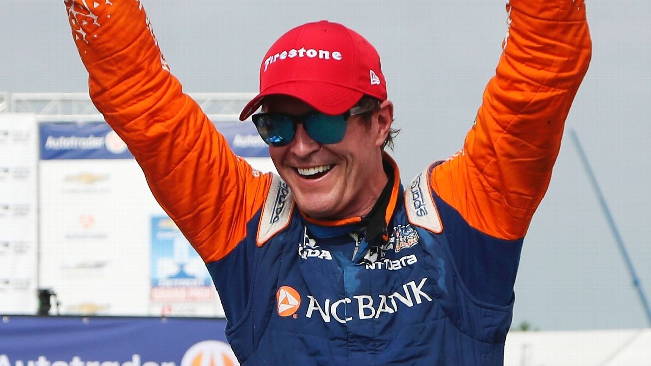 Series leader Scott Dixon on Gateway pole for IndyCar race - ESPN