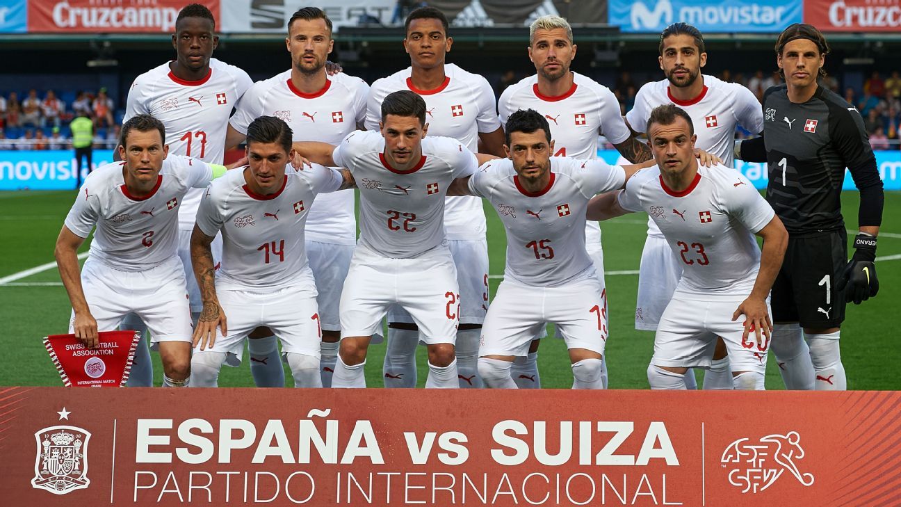 Switzerland confirm World Cup squad; Granit Xhaka, Stephan Lichtsteiner ...