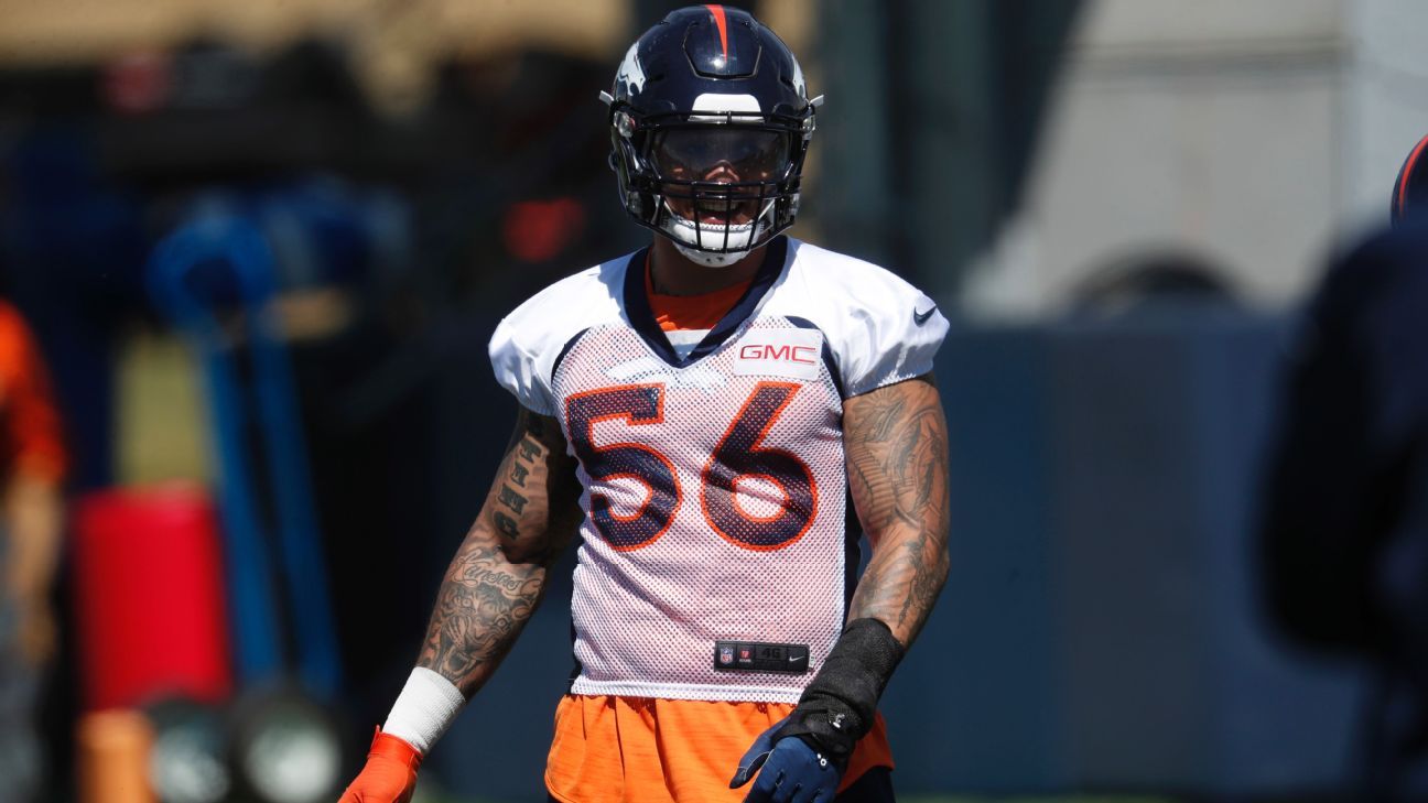Shane Ray no entrena con los Denver Broncos por dolor en la muñeca - ESPN