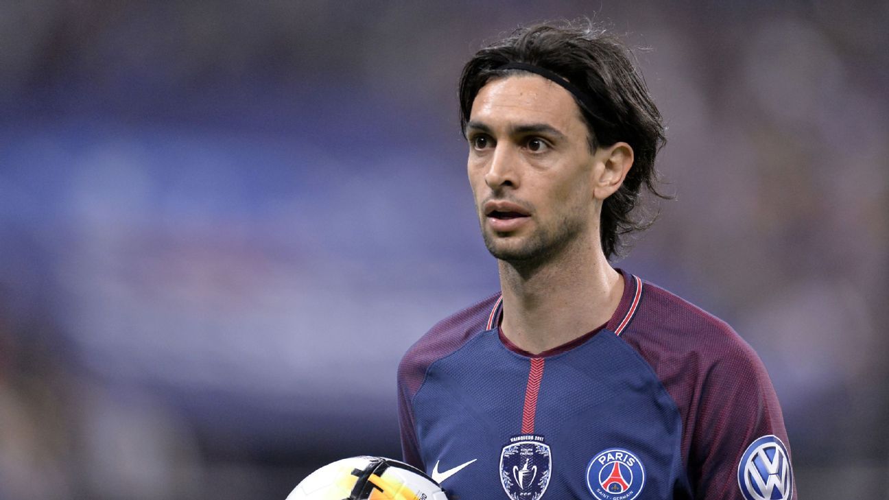 Javier Pastore completes move from Paris Saint-Germain to Roma - ESPN