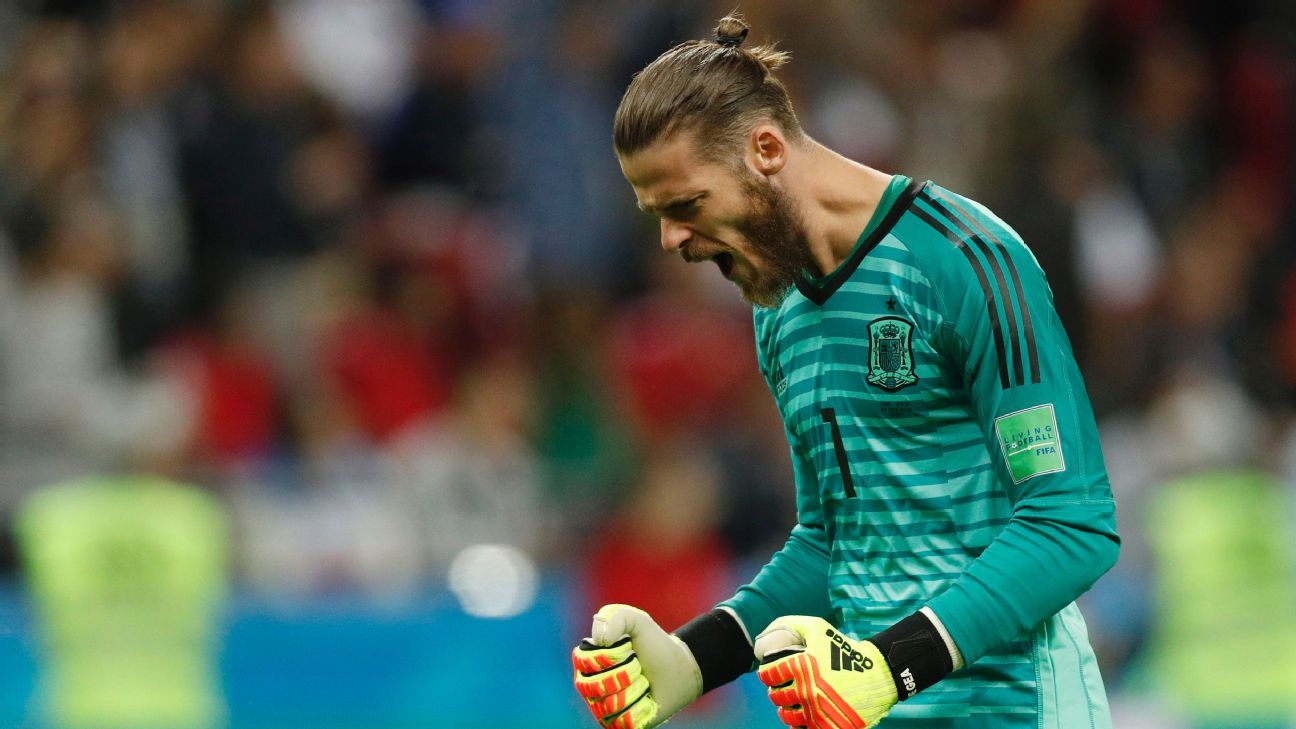 Ante Irán, el portero David de Gea supera el trámite - ESPN