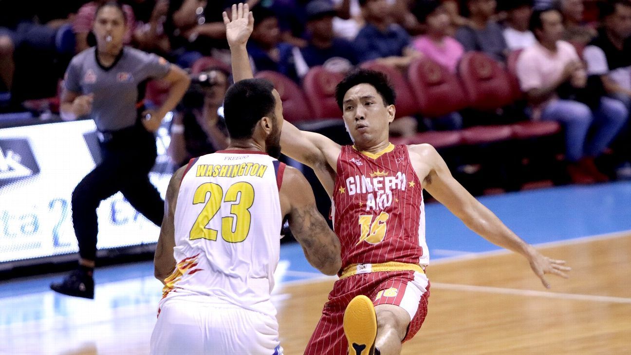 Jeff Chan shines for Ginebra against former team - ESPN