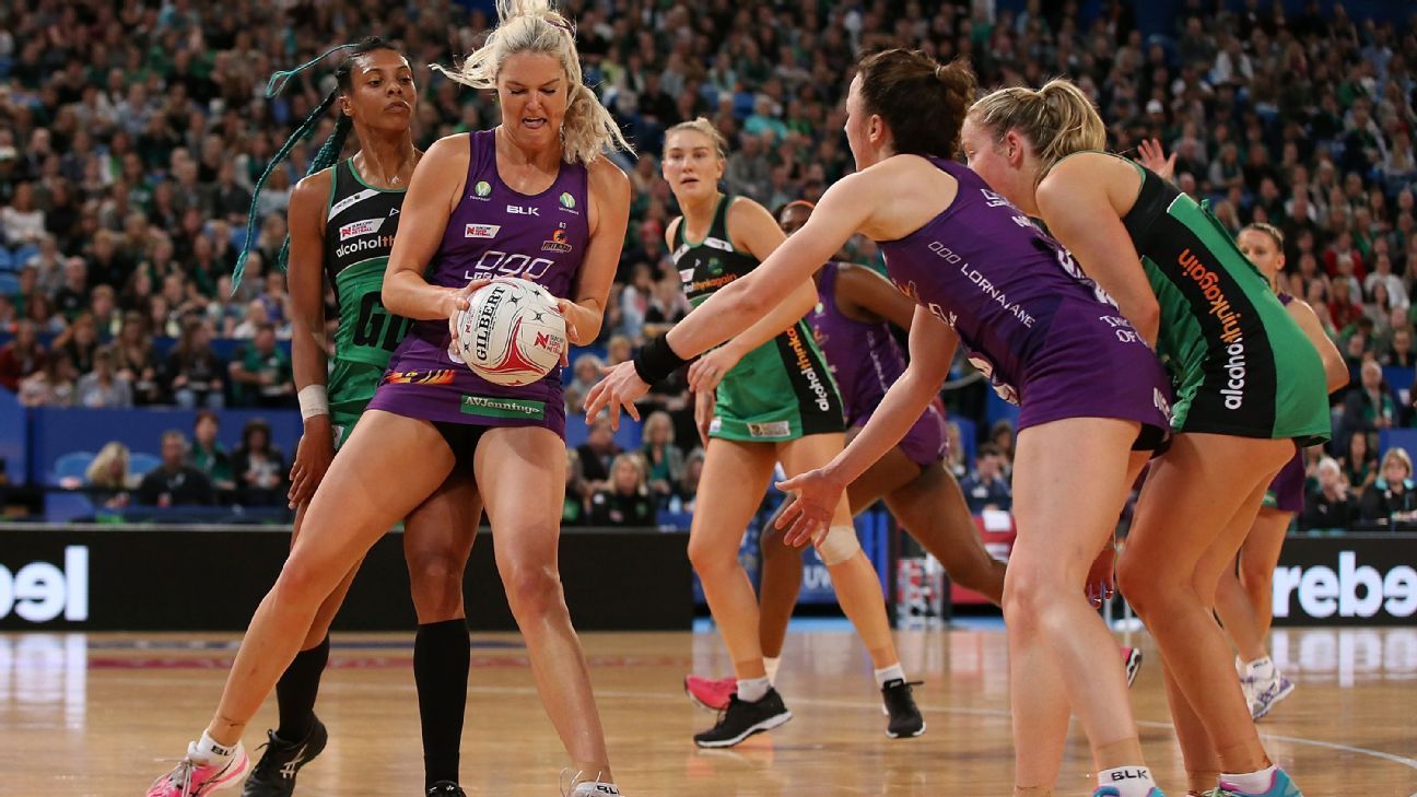 Sper Netball Queensland Firebirds stun West Coast Fever in boilover - ESPN