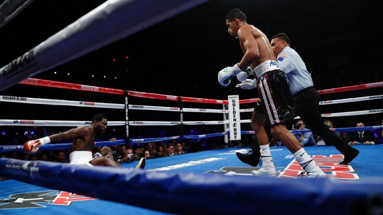 Fácil victoria de Alberto Machado en su primera defensa titular - ESPN