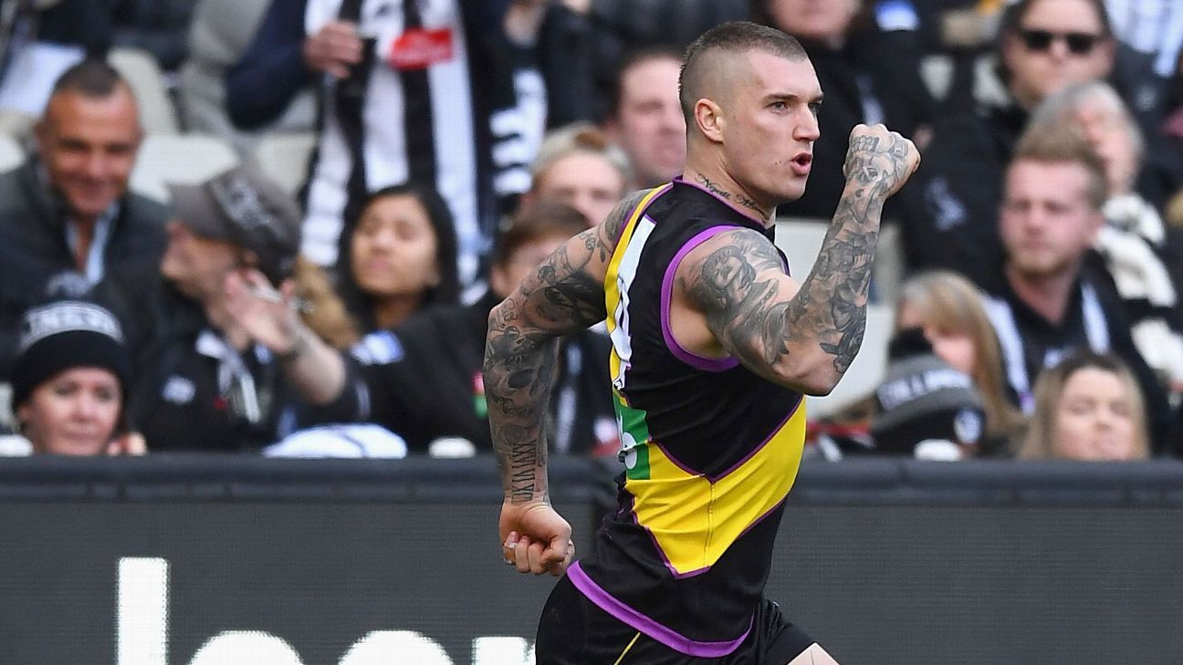 Dusty in doubt? Tigers star trains solo before prelim - ESPN