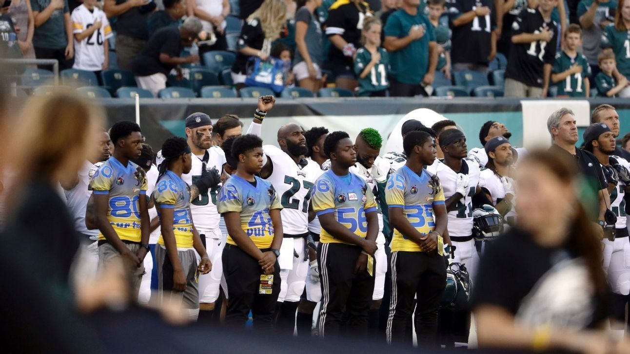 El profundo de los Philadelphia Eagles, Malcolm Jenkins, continúa con ...