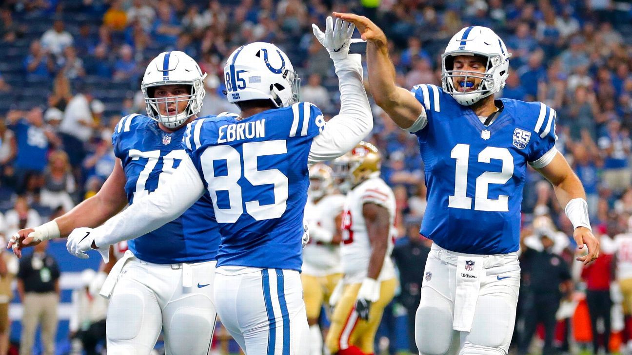 Andrew Luck, Indianapolis Colts quarterback, satisfied with preseason ...