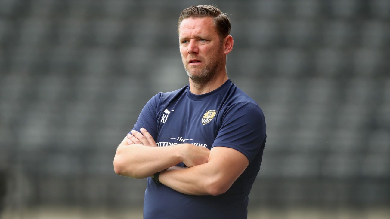 Kevin Nolan sacked as Notts County manager after four straight defeats ...