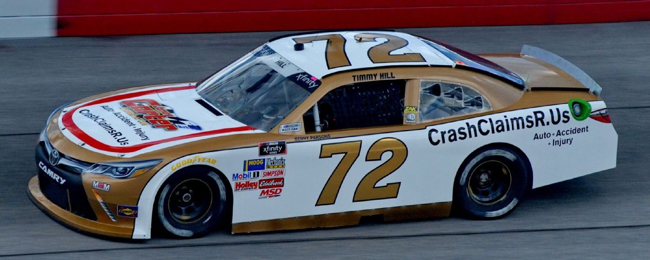 2018 NASCAR XFINITY Series Paint Schemes - Team #72