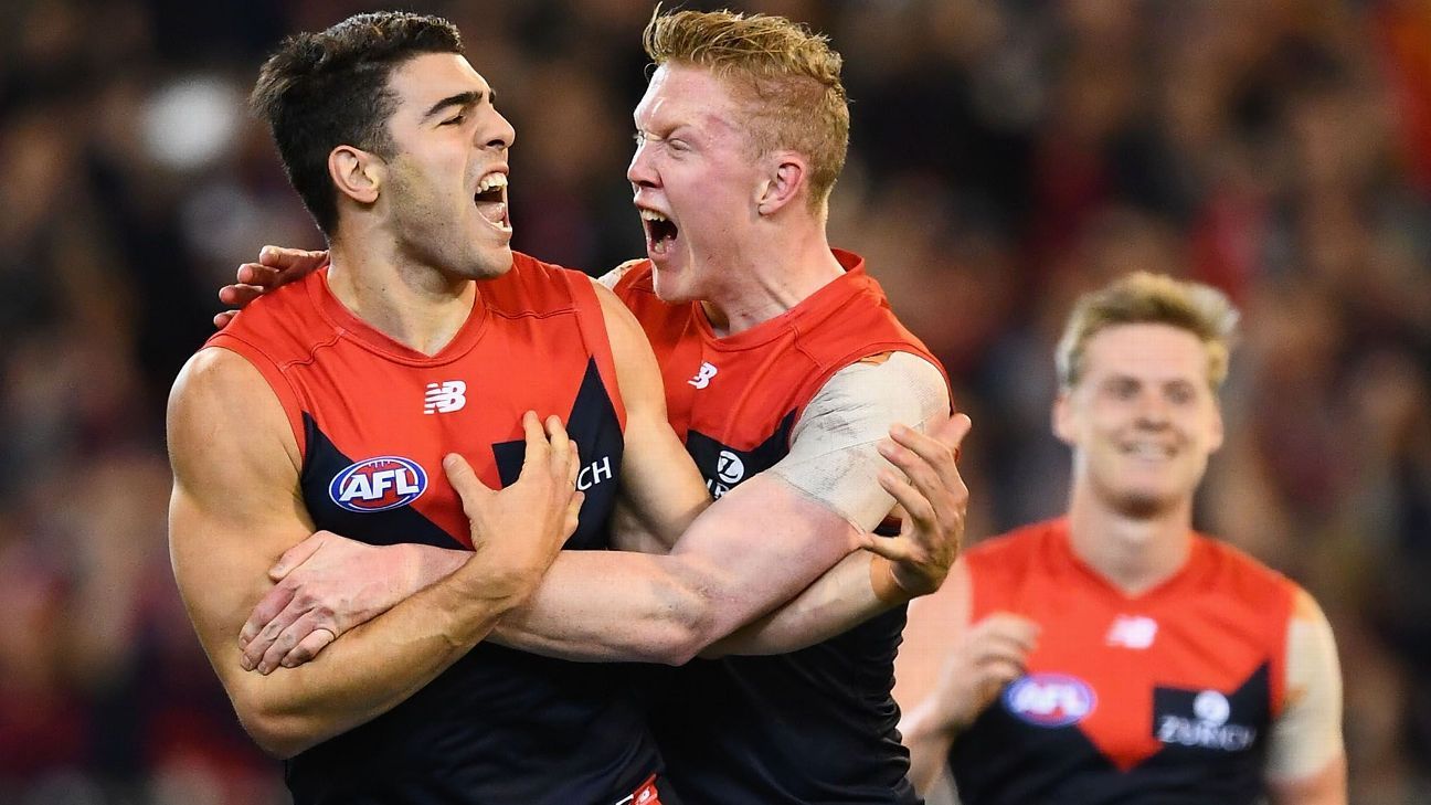 AFL Melbourne Demons through to preliminary final after beating ...
