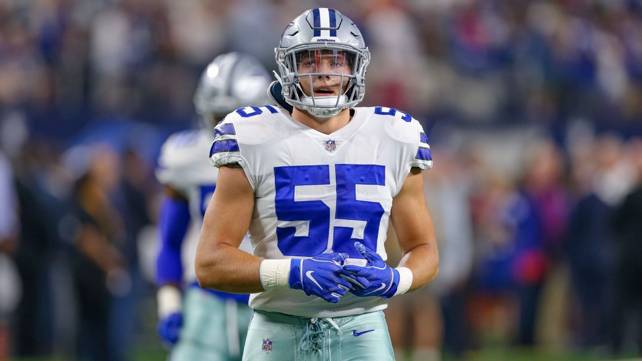 Vander Esch to start for Cowboys in 36th game of 11-man football - ESPN ...