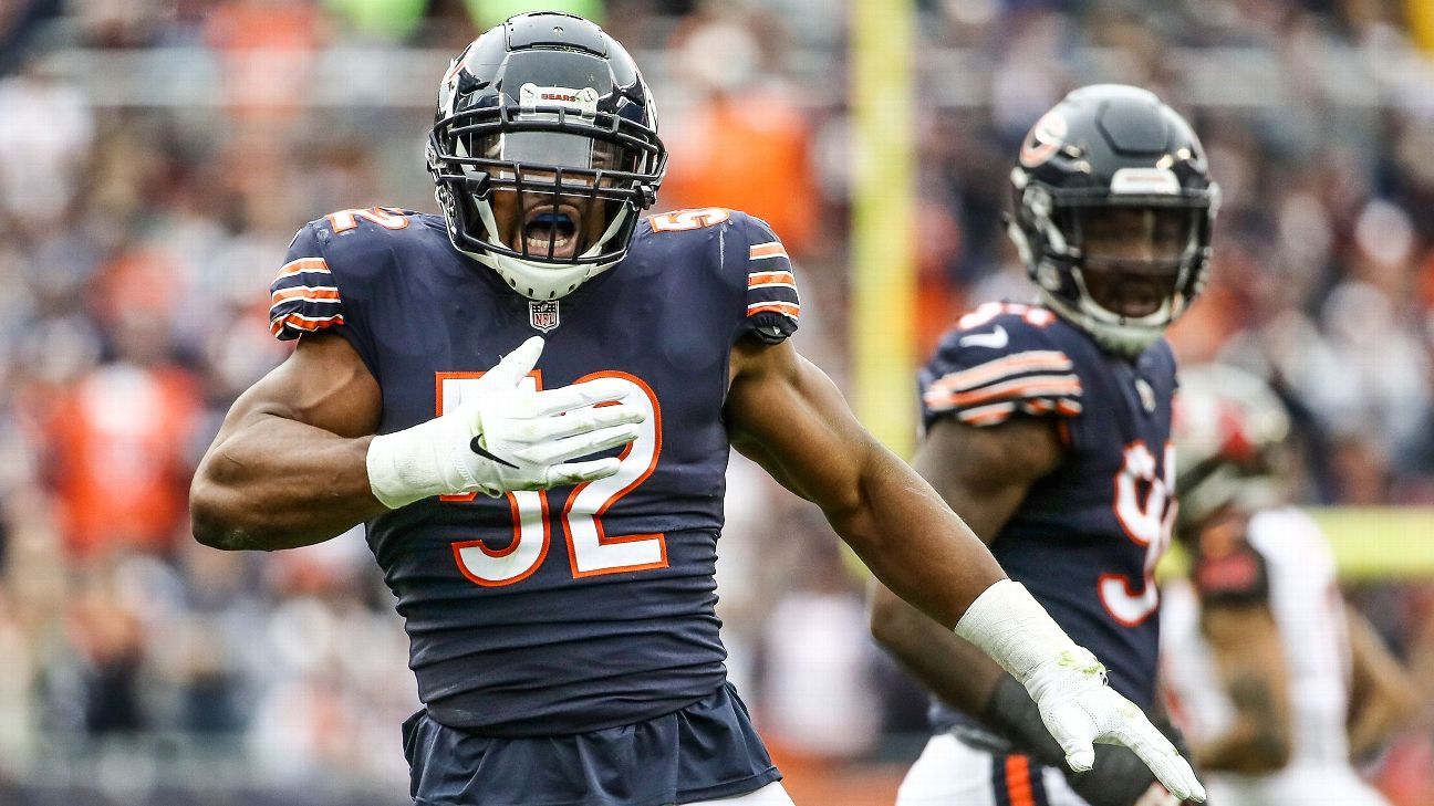 'I wasn't good enough': Bears' Khalil Mack seeking to improve on subpar ...