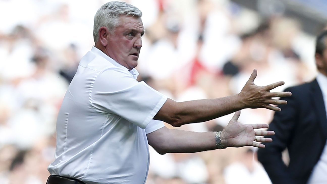 Aston Villa sack manager Steve Bruce after dismal start to season - ESPN