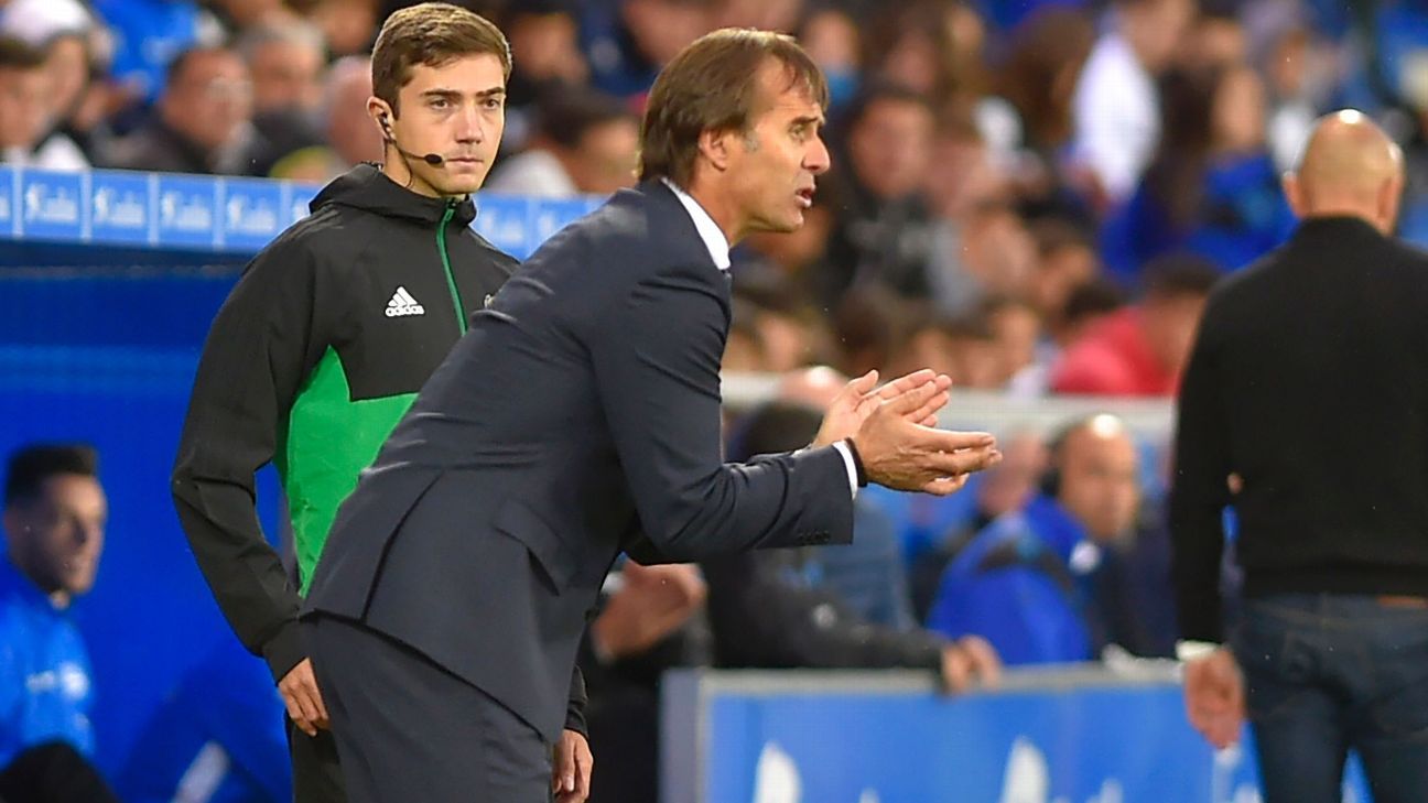 Real Madrid's Sergio Ramos It would be crazy to sack Julen Lopetegui ...