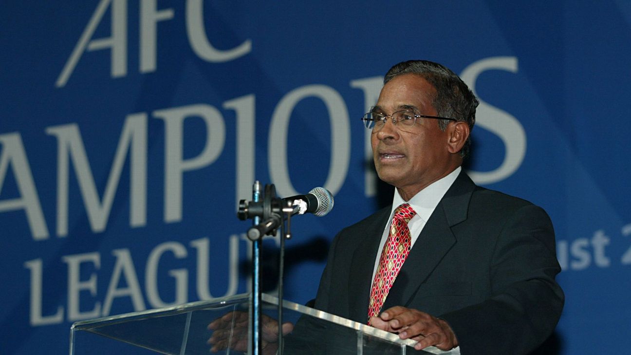 Peter Velappan, 'architect' of Asian football, dies at age of 83 - ESPN