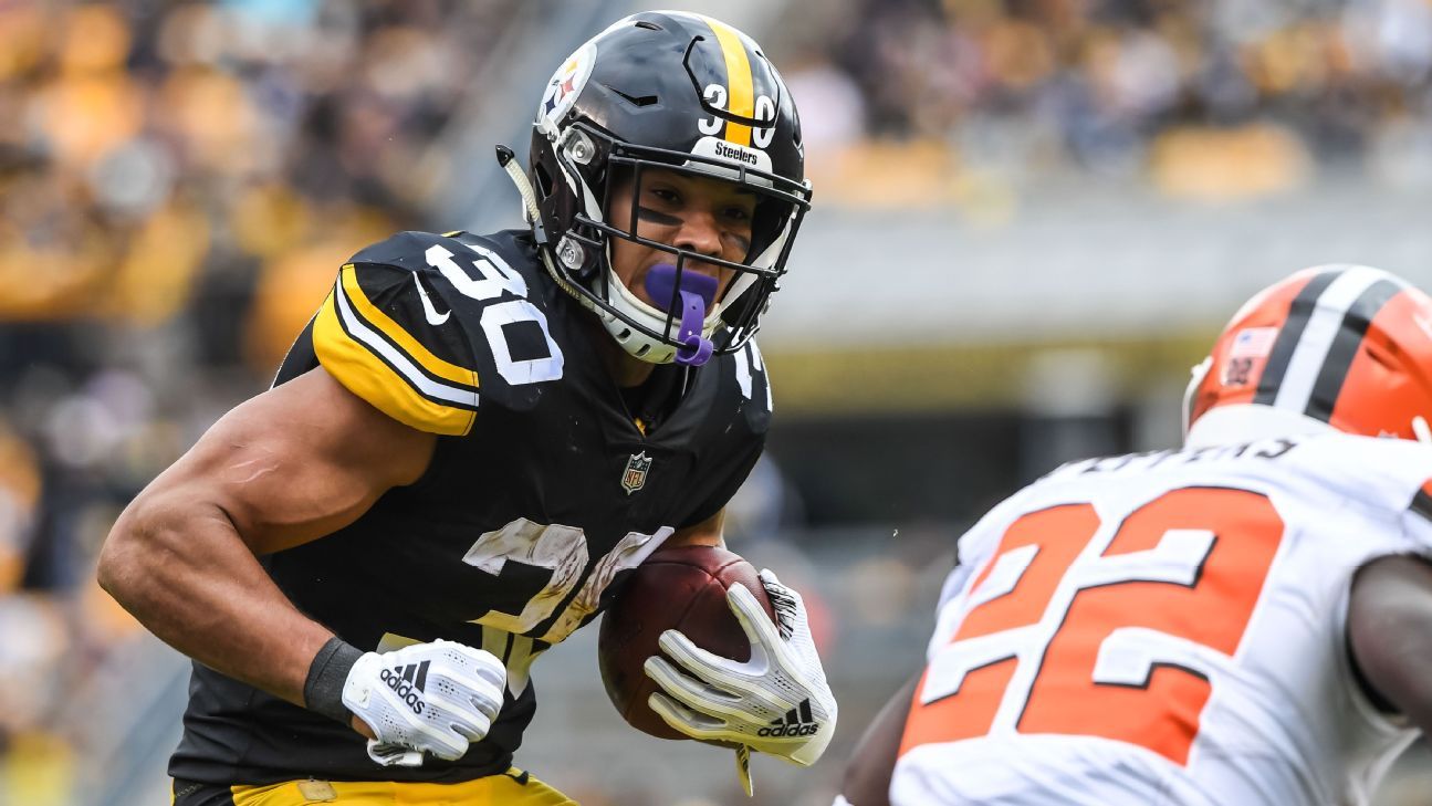 James Conner takes over Heinz Field, dominates Browns again - ESPN ...