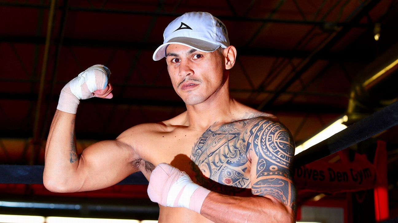 Miguel Roman gets ready to fight by doing something rare in boxing: He ...