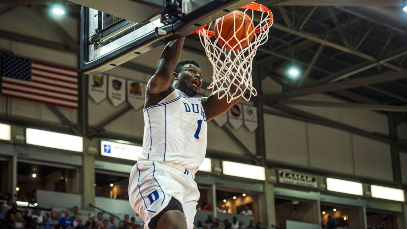 Duke Blue Devils Zion Williamson is always a show - ESPN