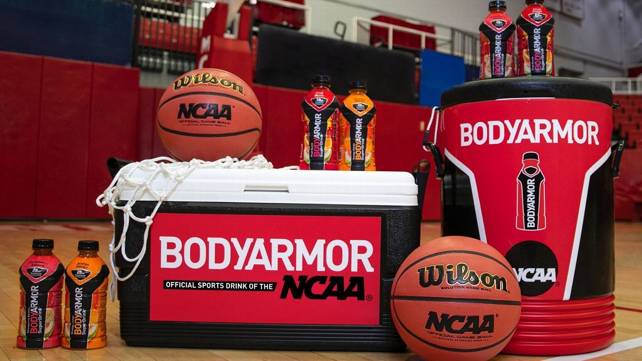 BodyArmor drink, branding replacing Powerade at NCAA championships - ESPN