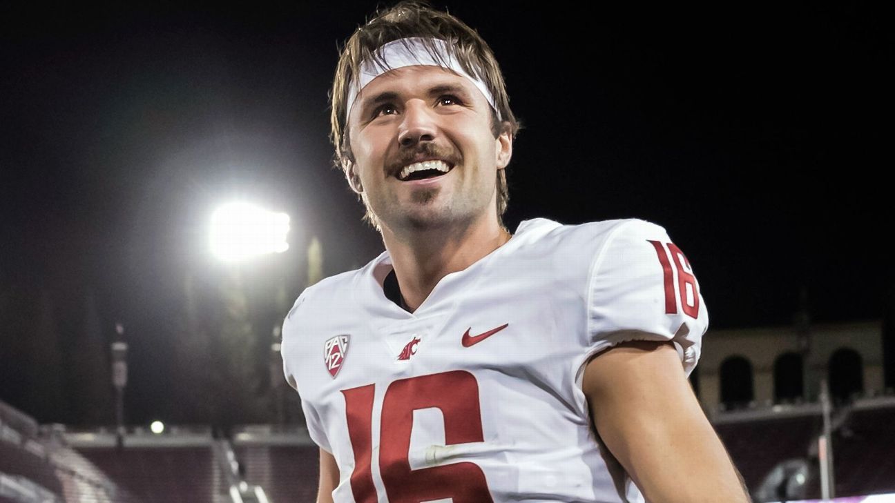 How Gardner Minshew and his mustache took over Washington State - ESPN