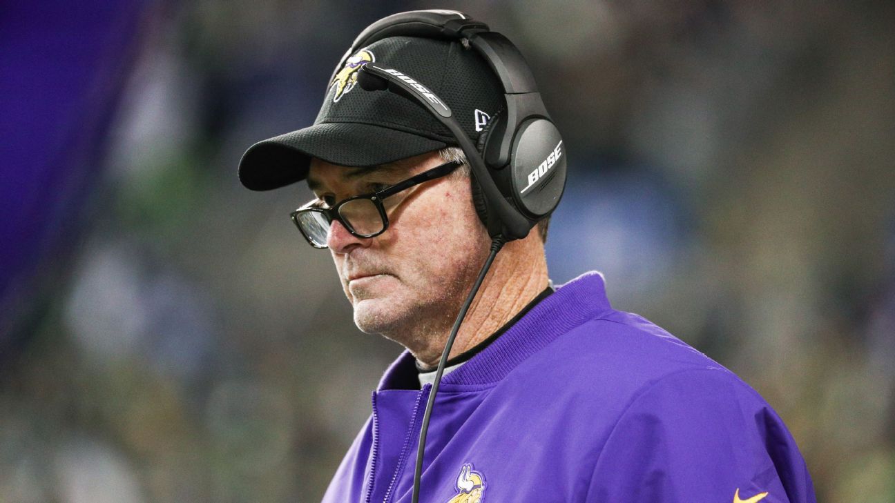 After firing team's OC, coach Mike Zimmer to be more involved in ...