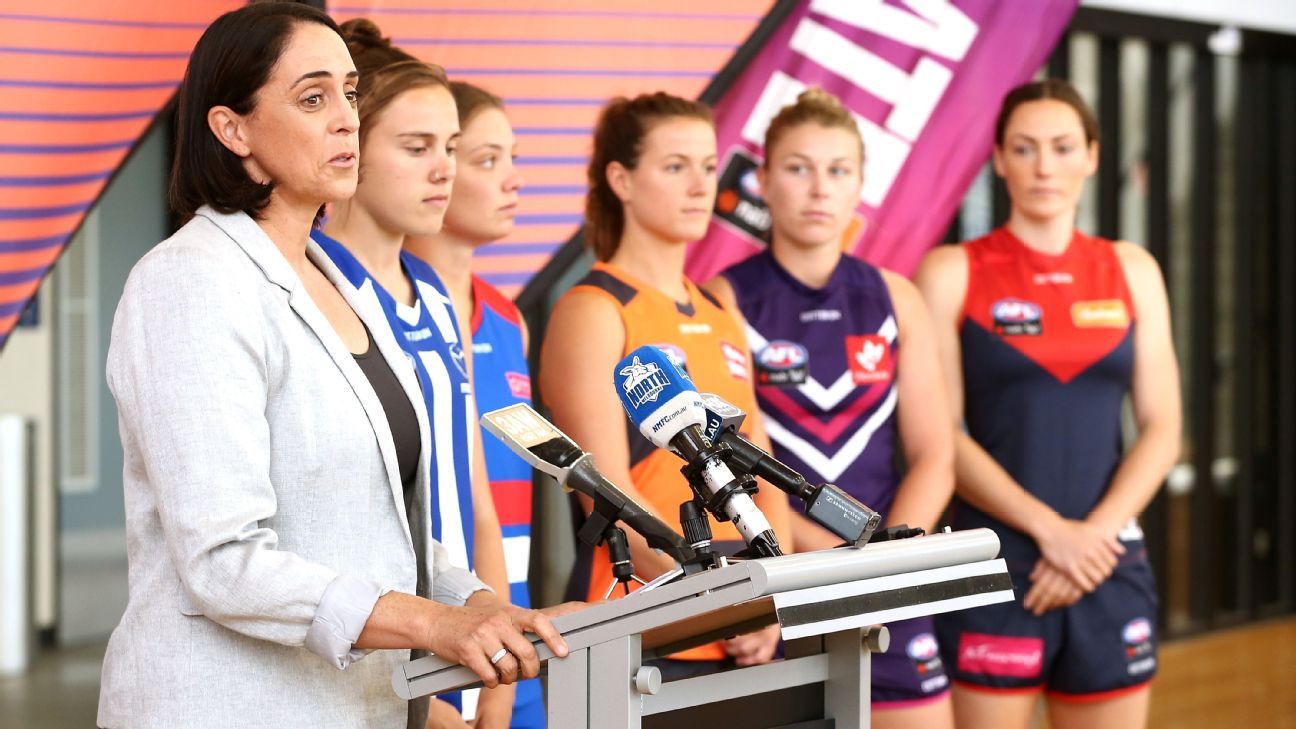 AFL womens AFLW Four new clubs confirmed for 2020 - ESPN