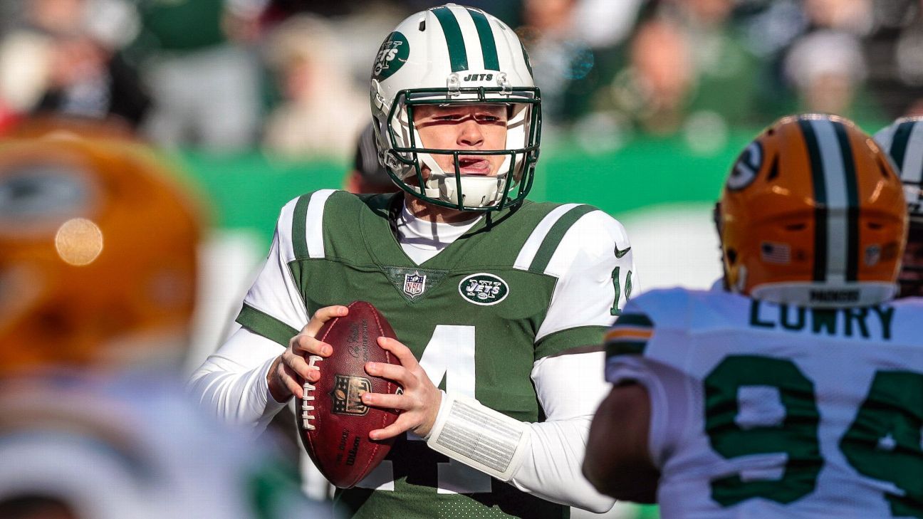 Sam Darnold impresses again, receives props from Aaron Rodgers - ESPN - New York Jets Blog- ESPN
