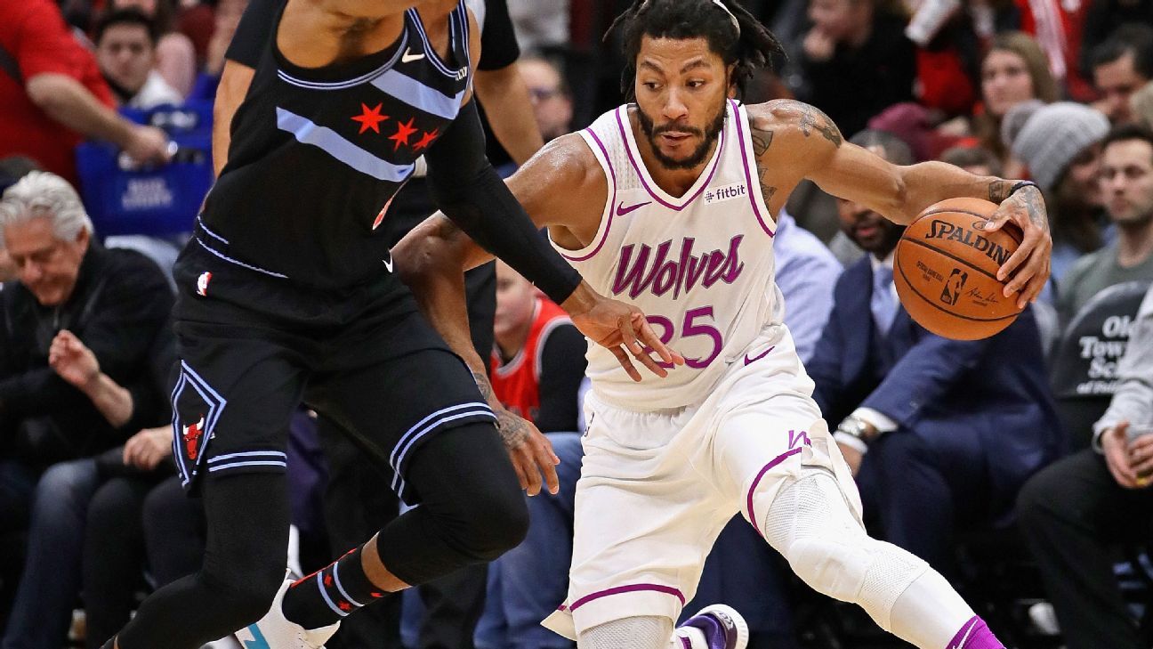 Wolves' Derrick Rose on Chicago reception: 'The support is still here ...
